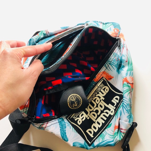 Bags | Brand New Heavy Duty Sling Bag In Tropical Print | Poshmark